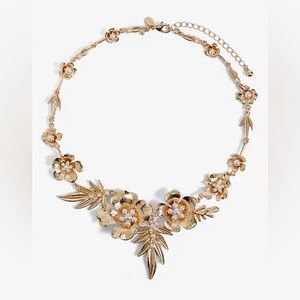 Express | Jewelry | Express Pearl Flower Chain Necklace | Poshmark